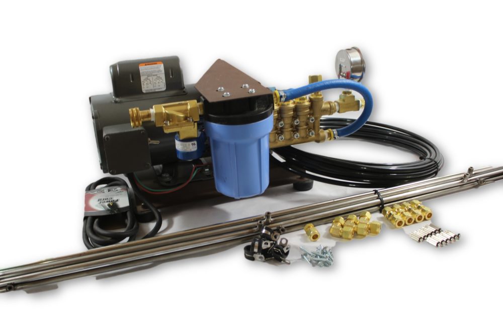 Silver 80' DIY Misting Kit 24" OC | Mist Cooling System Parts